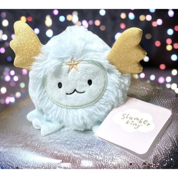 Slumberkins | Toys | New Slumberkins Blue Gold Floof Mini Plush Toy ...